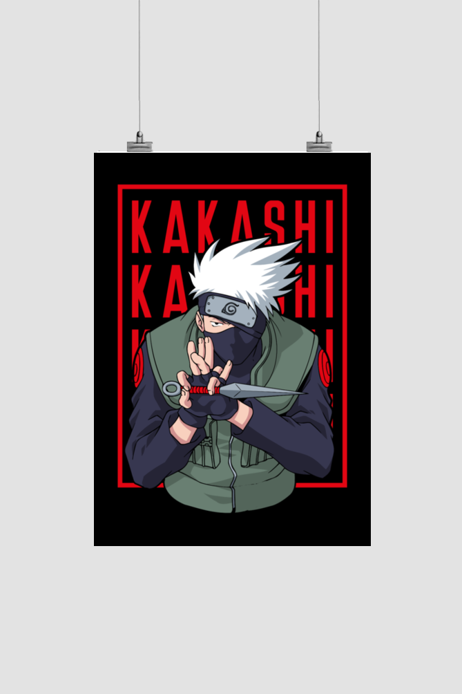 Kakashi Poster | Luffy Prints