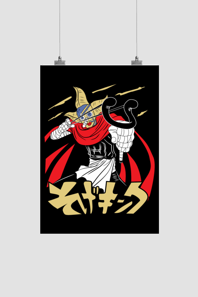 Soge King Poster | Luffy Prints