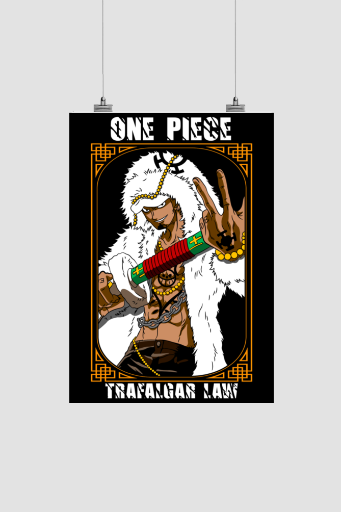 Trafalgar Law Poster | Luffy Prints