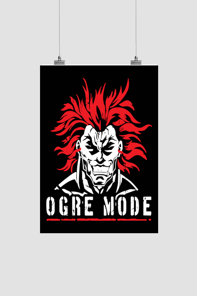 Ogre Poster | Luffy Prints